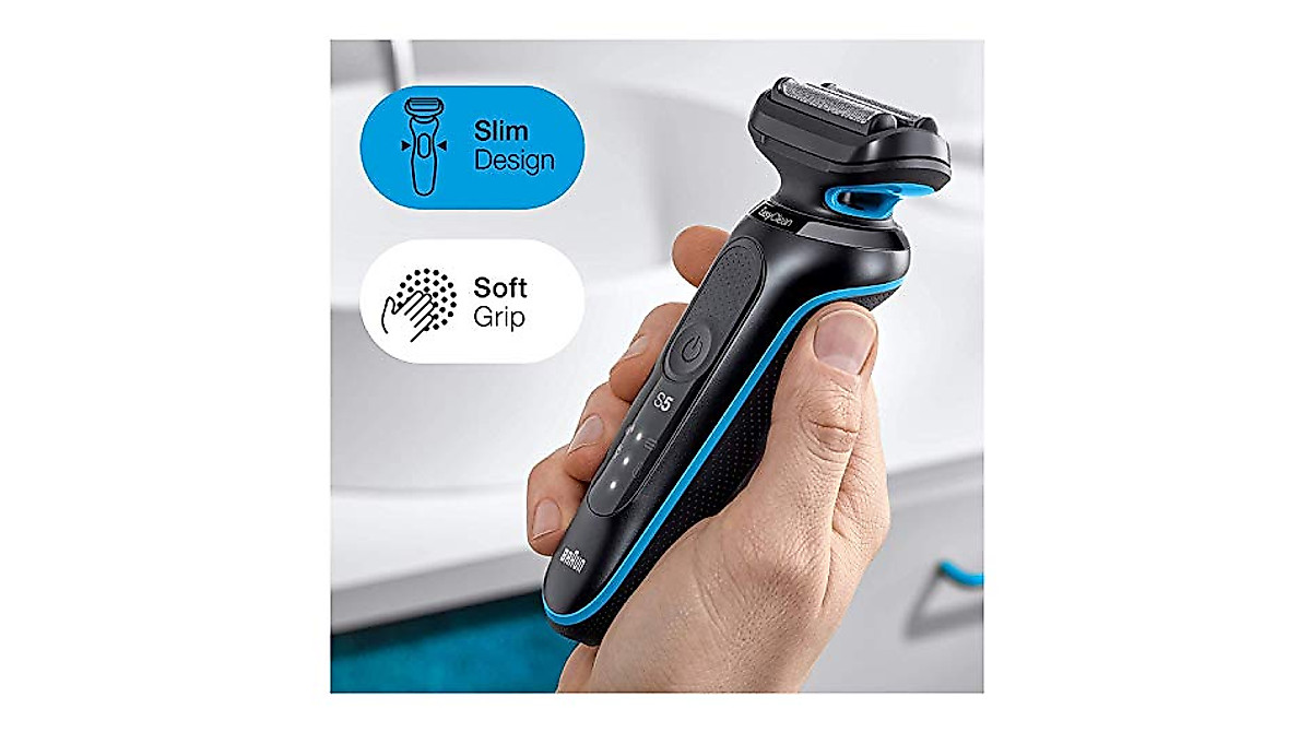 Braun Series 5 5018s Electric Razor for Men | Wet & Dry Shaving