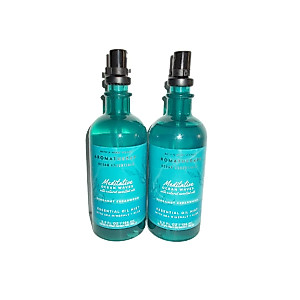 Bath and Body Works Ocean Waves Bergamot Cedarwood Essential Oil Mist Set