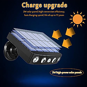 Wall Lampsolar Lamp Waterproof Led Light Outdoor Home Garden Lawn Garden Wall Lamp Rural Outdoor Lighting Sensor Street Lights B1