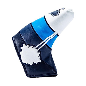 CMC Design Custom Cali Bear Embroidered Golf Blade Head Cover - Glove Soft Lining - Design Elements Include Applique and Embossing - Great Fit for Any Club as Golf Head Covers, Blade Putter Cover