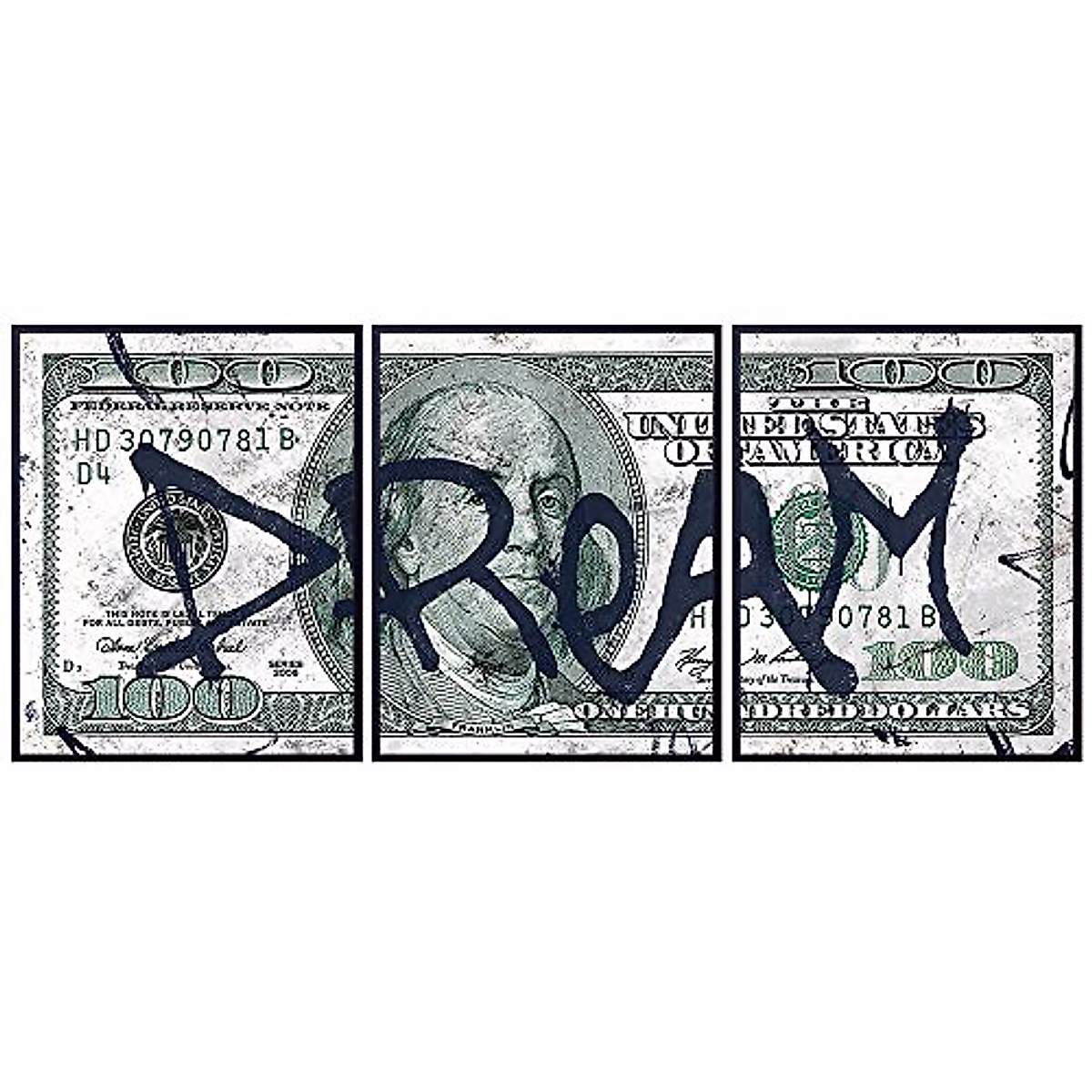 Motivational Wall Art - 8x10 Motivational Posters - Entrepreneur Wall Art - Office Wall Art Decor - Home Office Decor - Motivational Wall Decor - Graffiti Wall Art - Entrepreneur Gifts