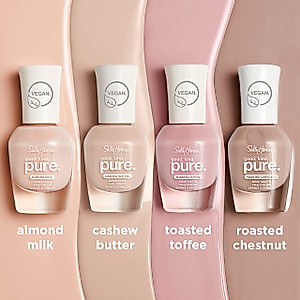 Sally Hansen Good.Kind.Pure Demi Matte Vegan Nail Color, Cashew Butter - 0.33 fl oz (Pack of 1)