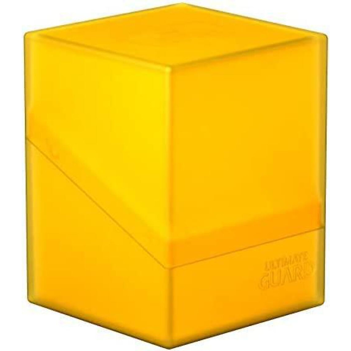 Ultimate Guard Boulder 100+, Deck Case for 100 Double-Sleeved TCG Cards, Poppy, Secure & Durable Storage for Trading Card Games, Soft-Touch Finish