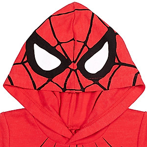 Marvel Avengers Spider-Man Toddler Boys Short Sleeve Romper Spiderman 5T