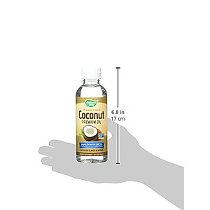 Nature's Way Premium Liquid Coconut Oil, Pure Source of MCTs, Cold Pressed, 10 Fl. Oz
