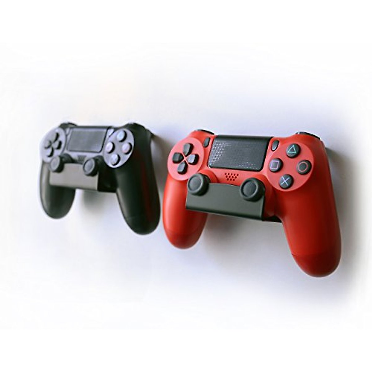Monzlteck New Wall Mount For PS4 Controller,Compatible with PS5 controller,Screw-Free Application（Single）
