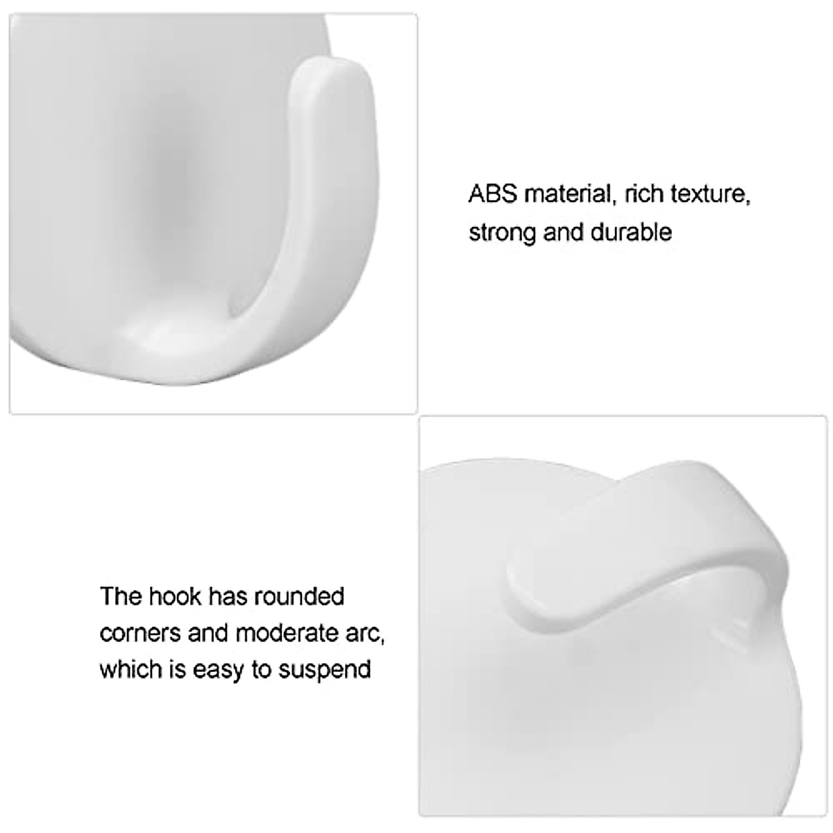 01 02 015 Magnetic Hanger Toolbox, Rounded Corners Magnetic Hooks Waterproof Strong Magnetic Attraction for Washing Machine for Metal Door for Bathroom