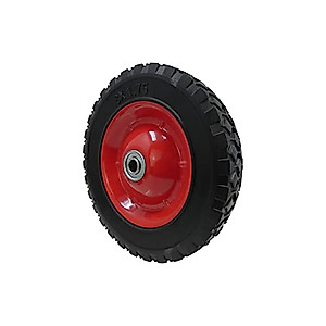 Shepherd 9594 Semi Pneumatic Sawtooth Tread Replacement Wheels