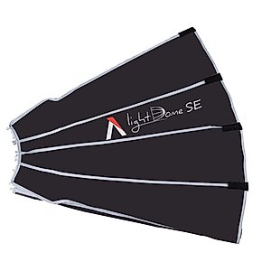 Aputure Light Dome SE Portable Softbox Flash Diffuser Bowens Mount for Aputure Light Storm LS 600d, 300d II, 300x, 120d II or Amaran 100 and 200 Amaran 300c COB Series Lights