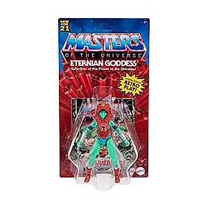 Masters of the Universe Origins Eternian Goddess 5.5-in Action Figure, Battle Figure for Storytelling Play and Display, Gift for 6 to 10-Year-Olds and Adult Collectors
