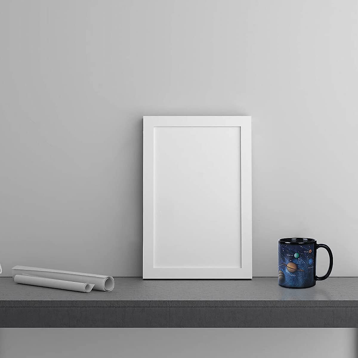 Kmiles Heat Changing Solar System Ceramic Mug Colour Changing Mug Magical Coffee Mug Tea Cup 12 Ounce - Novelty for Xmas Funny Gifts