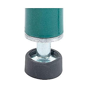 Nexel 21" x 24" x 74", 4 Tier Adjustable Wire Shelving Unit, NEXGuard Anti-Microbial Agent, NSF Listed Commercial Storage Rack, Poly-Green, Leveling feet