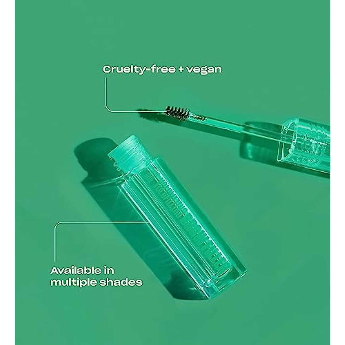 Babe Original Volumizing Eyebrow Filler For Thicker Brows - Tinted Brow Gel with Peptides & Biotin, Smudge Resistant Brow Mascara, Dark Brown