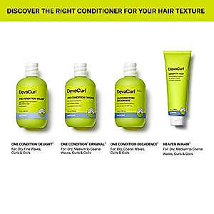 DevaCurl One Condition Delight Lightweight Cream Conditioner, Green Oasis, 12 fl. oz.