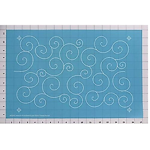 Hancy Creations 45001 Curls and Swirls Full Line Stencils