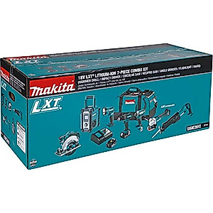 Makita XT704 18V LXT Lithium-Ion Cordless 7-PC. Combo Kit (3.0Ah)