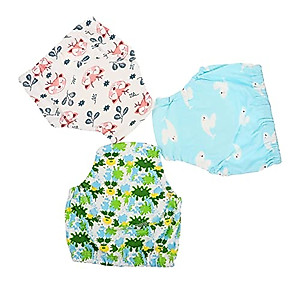 TOYANDONA 3pcs Baby Training Pants Baby Diaper Toddler Underwear Infant Swim Trunks Infant Training Underwear Adjustable Swim Underwear Reusable Swim Diapers Infant Diaper Baby Swim Diapers