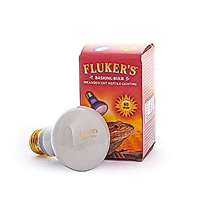 Fluker's Basking Spotlight Bulbs for Reptiles Black, 60 Watts, Black, 1 Count (Pack of 1)