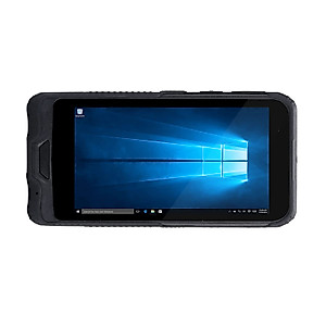 RUGLINE Windows10 Pro 4GB RAM128GB ROM Handheld Data Terminal PC with Docking Station, Rugged PDA Mobile Computer, 6 inch Touch Screen Intel Z8350 Rugged Tablet, WiFi & 4G LTE NFC GPS