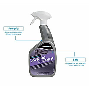 Thetford Premium RV Awning Cleaner for RV or Home Awnings 32 oz - Thetford 32518