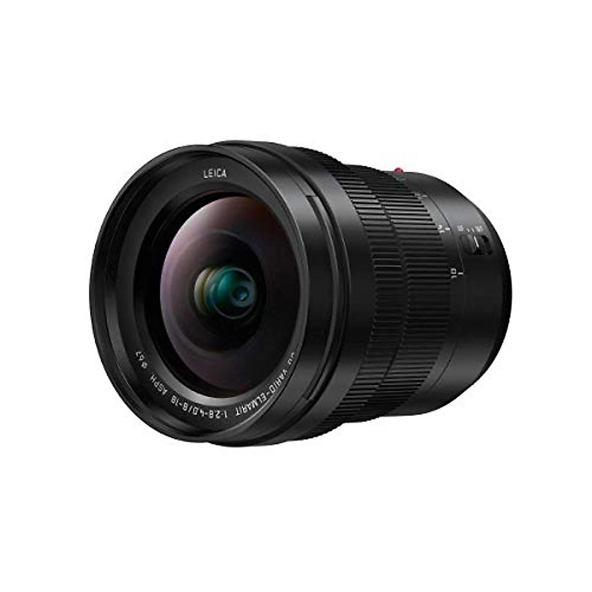 Panasonic LUMIX Professional 8-18mm Camera Lens, G LEICA DG VARIO-ELMARIT, F2.8-4.0 ASPH, Mirrorless Micro Four Thirds, H-E08018 (Black)