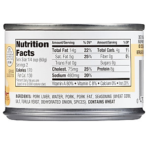 Underwood Liver Wurst Spread, 4.25oz Can (Pack of 6)