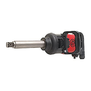 Chicago Pneumatic CP7782-6 Air Impact Wrench (1 Inch), 6 Inch Ext. Anvil, Air Gun Industrial Repair & Assembly Tool, D-Handle , Pinless Rocking Dog, Max Torque Output 1920 ft. lbf/2600 Nm, 5200 RPM