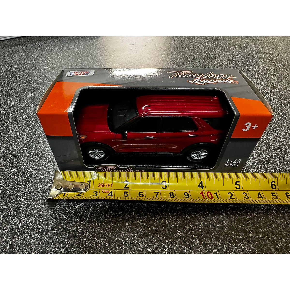Motormax 2022 Ford Explorer Rapid Red 1/43 (5 inch) Diecast Model 79703