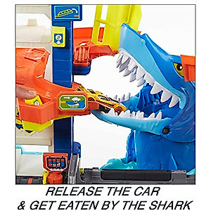 Hot Wheels Attacking Shark Escape Playset