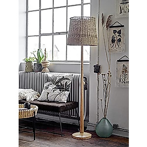 Creative Co-Op Creative Co-Op Cotton and Chenille Woven Lumbar Pillow with Fringe, Cream