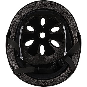 Razor E200 Electric Scooter for Kids Ages 13+ - 8" Pneumatic Tires, 200-Watt Motor, Up to 12 mph and 40 min of Ride Time, for Riders up to 154 lbs & V-17 Youth Multi-Sport Helmet, Gloss Black