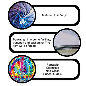 PHMOJEN Groovy Backdrops for Photography 7x5FT Groovy Sign 60's Party Scene Setters Wall Decoration Photo Backgrounds Wall Paper Room Mural Props BJDSPH193