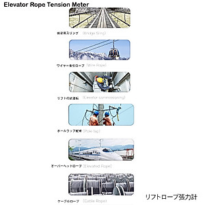 SF-300 Elevator Wire Rope Tension Meter