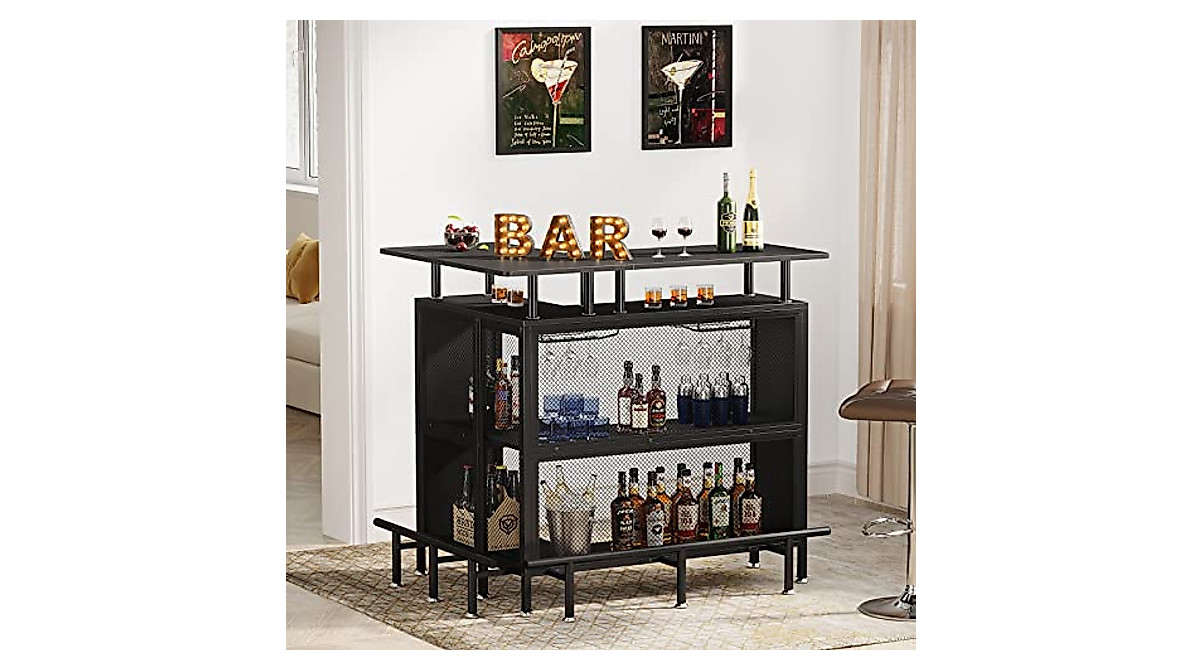LITTLE TREE Mini Liquor Cabinet - Stylish Space Saver