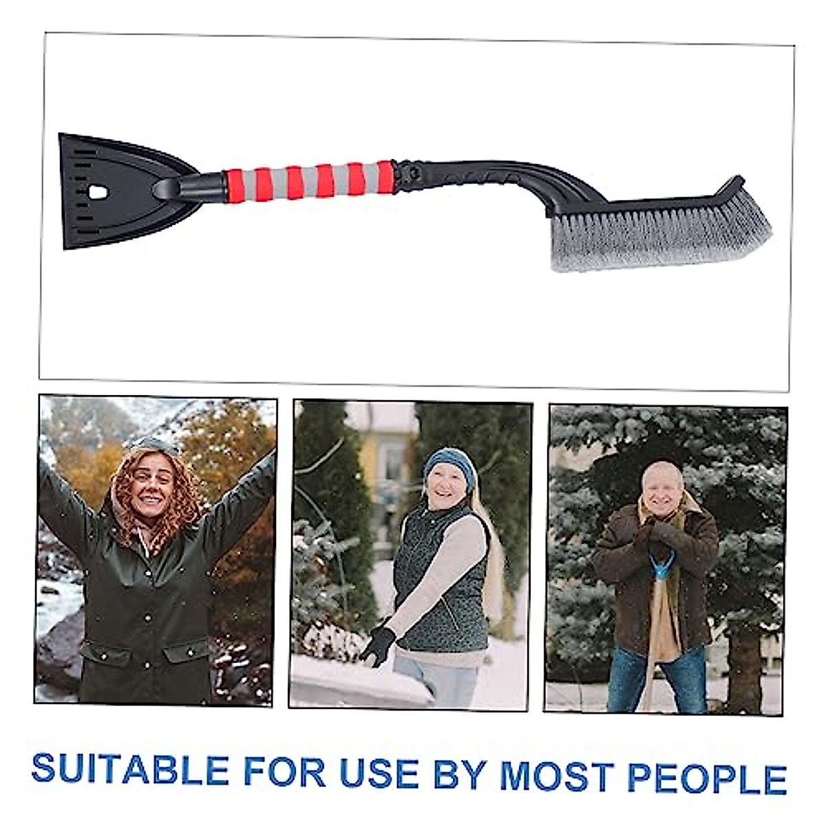 Yardwe 2 pcs Snow Shovel Accessories for Men Snow Brush for Trucks Windshield ice car ice Scraper and Brush car Tools car Snow Remover Outdoor Broom Ice Removal Shovel Forklift Winter abs