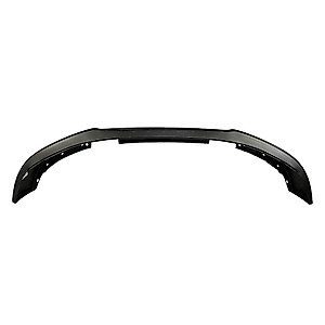 Crash Parts Plus Painted Black Steel Front Bumper for Ford F-150, Lincoln Mark LT - FO1002401