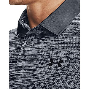 Under Armour Mens Performance 2.0 Golf Polo , Steel (035)/Black , XX-Large
