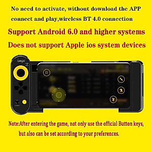 ipega-PG-9167 phone Wireless game controller for iPhone14/13/12/11/X,XR/ipad for Galaxy S23/S22/S21/S10+/ Note20/10,LG,one Plus,Android Smartphone Tablet (Android 6.0+ IOS13.0+MFI)