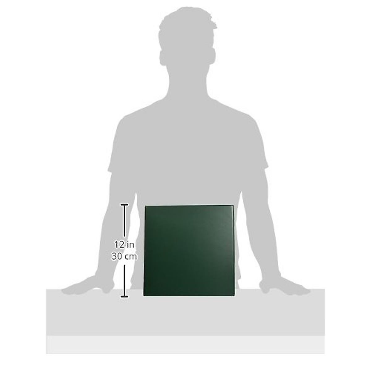 Avery Heavy-Duty View 3 Ring Binder, 2" One Touch EZD Rings, 1 Green Binder (79683)