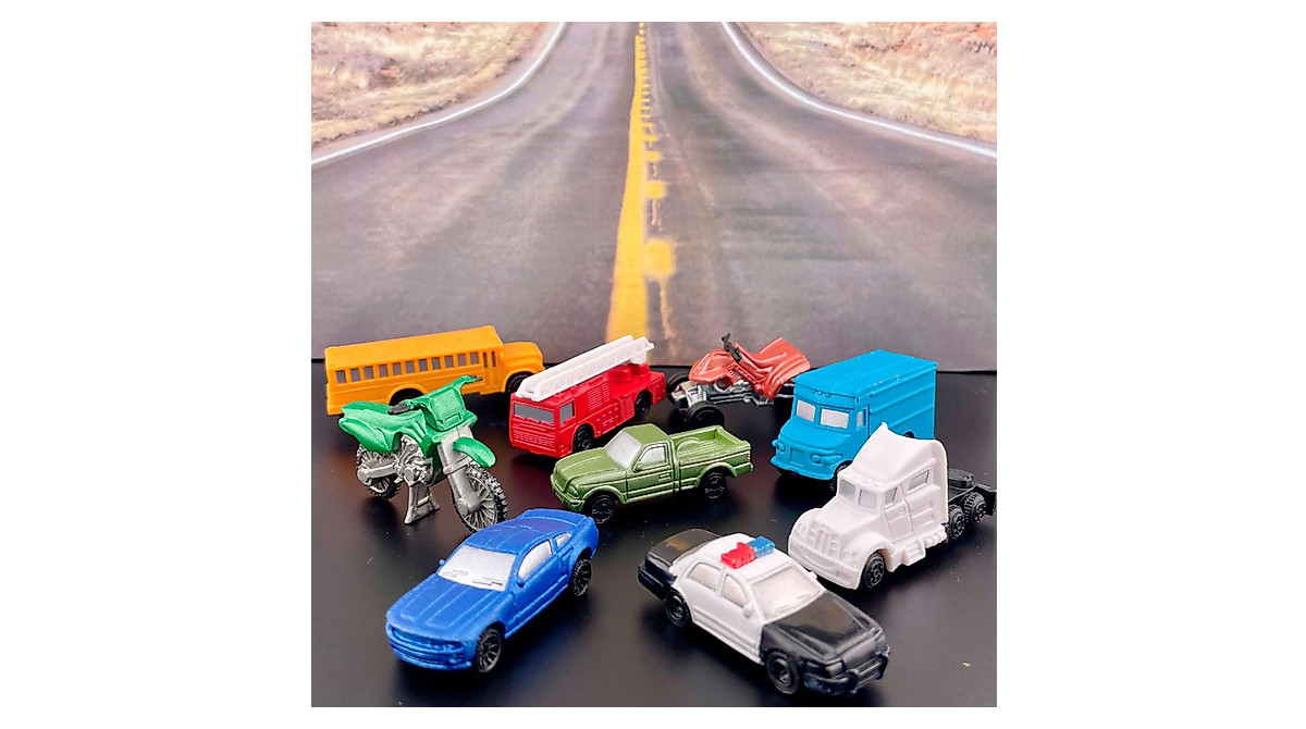 Safari Ltd On the Road TOOB: Educational Vehicle Figurines