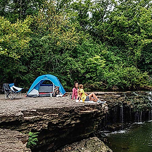 Columbia Tent - Dome Tent | Easy Setup 3 Person Camping Tent with Rainfly for Outdoors | Best Camp Tent for Hiking, Backpacking, & Family Camping