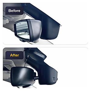 FITCAMX 4K 2160P Dash Cam WiFi Connection APP Control,Car Camera Compatible with Jeep Grand Cherokee 2014 2015 2016 2017 2018 2019, (Color : HD2-6067, Size : 4K Dual Cam 128GB)