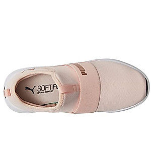 PUMA Softride Sophia Slip-On Rose Dust/Rose Gold 9 B (M)