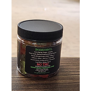 HEMP GUMMIES BEST TASTING, BUTTERFLY SHAPED, FRESH FRUITY, NATURAL HEMP for SLEEP-MADE in USA-4 OZ.