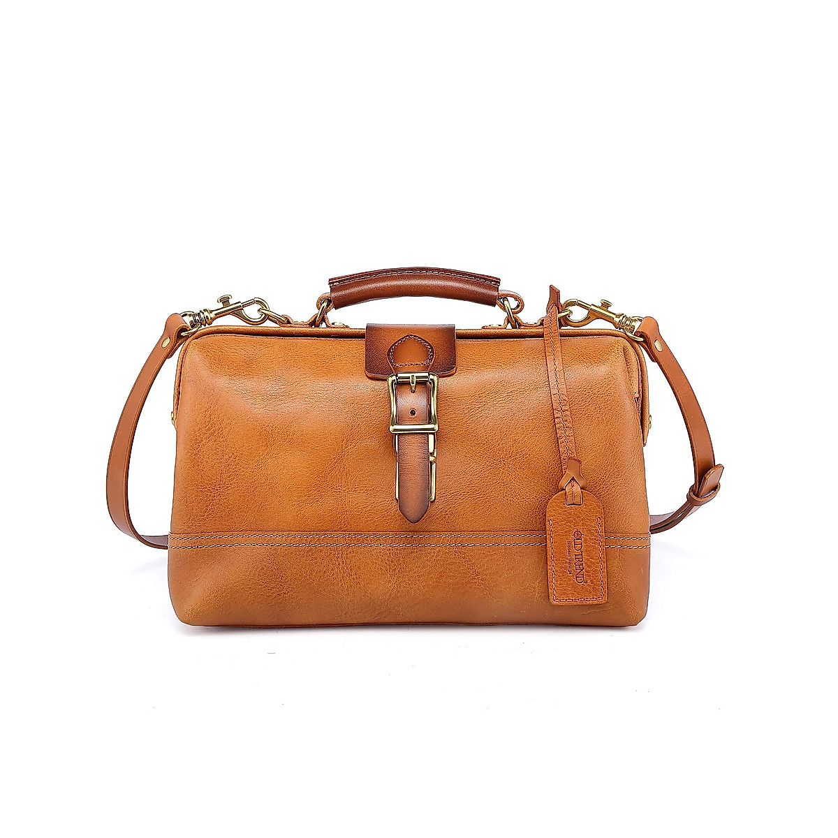 OLD TREND Genuine Leather Doctor Satchel (Chestnut)