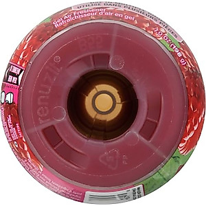 Renuzit Adjustable Solid Gel Air Freshener Cone, Forever Raspberry, Nonstop Freshness, 7 Ounces, 1 Cone