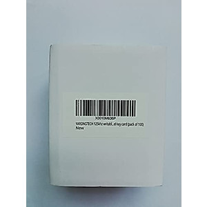 YARONGTECH-125khz writable rewrite Blank White t5577 Plastic RFID Hotel Key Card (Pack of 100)