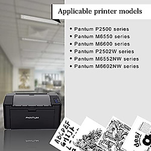 Chyumink Compatible Replacement for Pantum PB-211 Toner Cartridge use with Pantum P2500W, P2502W, M6550NW, M6600NW, M6552NW, M6602N Printers-2 Pack