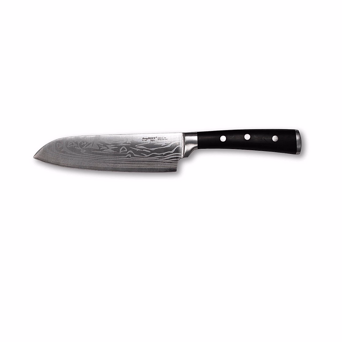 Berghoff Antigua 7'' Santoku Knife PP Handle With Three-rivets Ergonomic Designed Sharp Blade