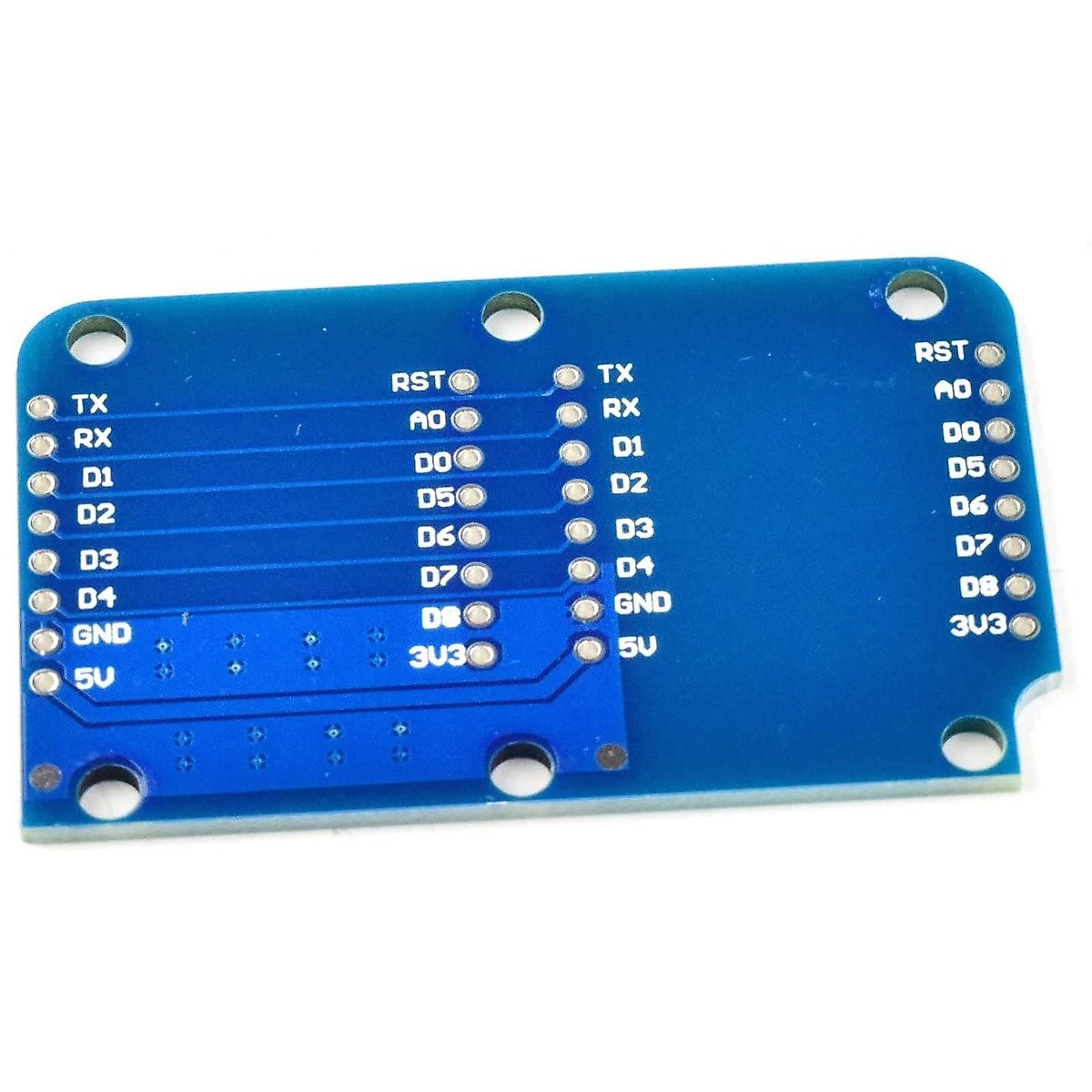 CANADUINO® 3 x WEMOS D1 Mini Compatible ESP8266 Dual Base